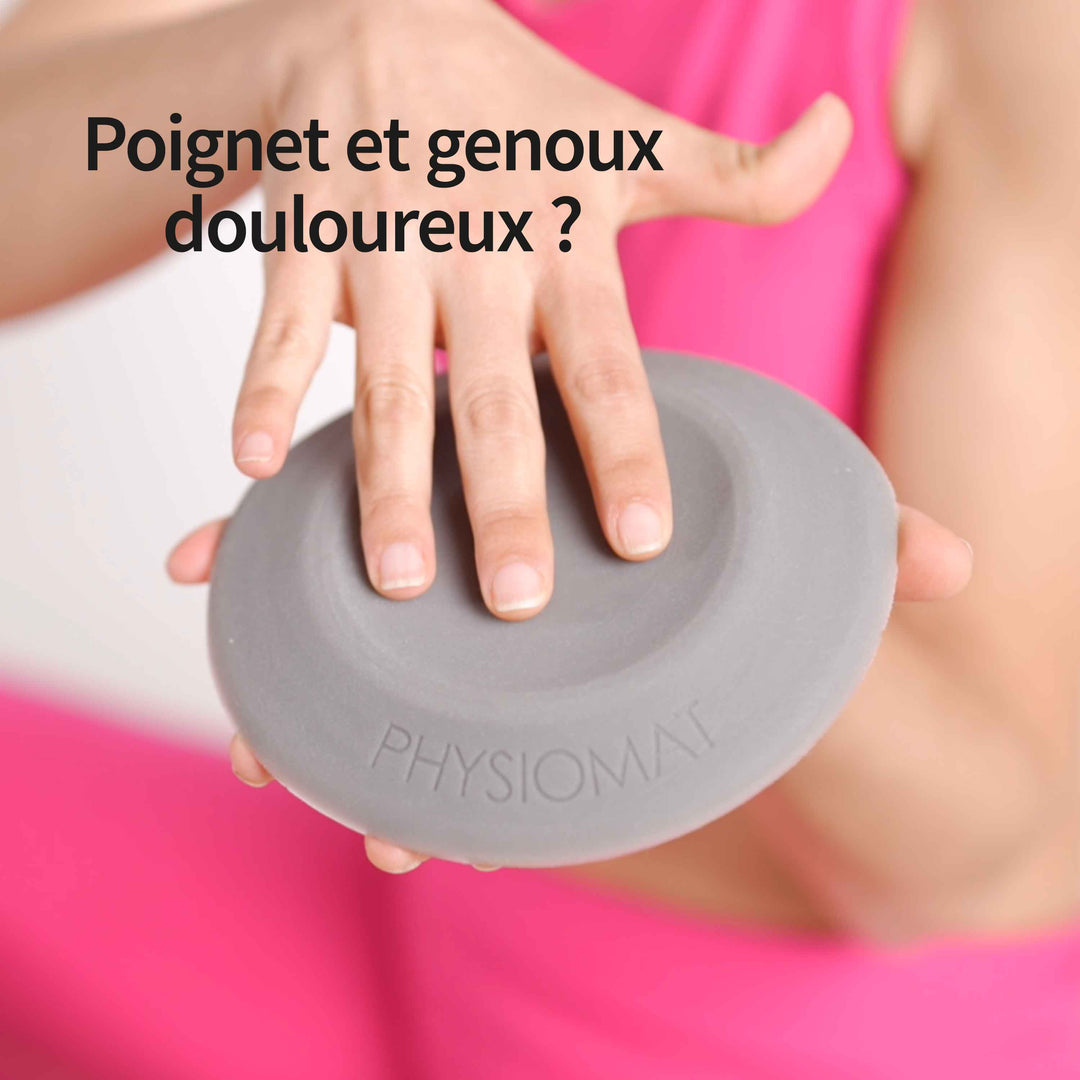 Disque Silicone de Yoga Soulage Pressions Articulaires - Physiomat