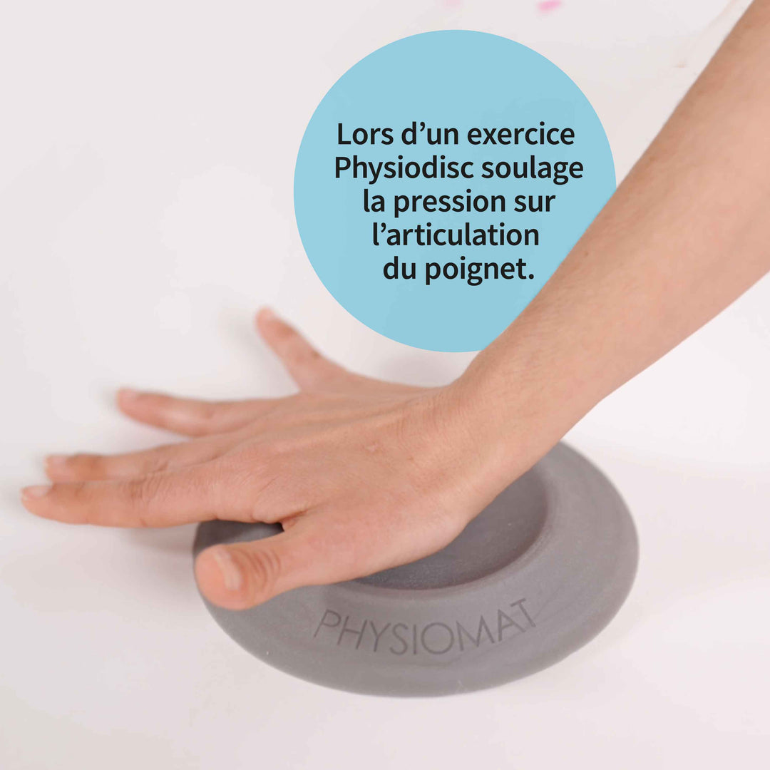 Disque Silicone de Yoga Soulage Pressions Articulaires - Physiomat