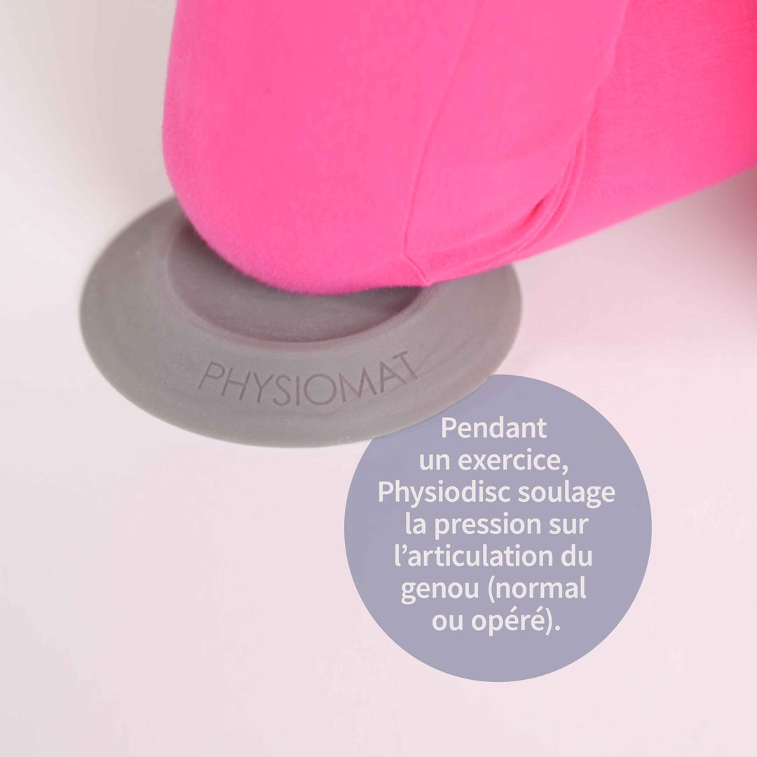Disque Silicone de Yoga Soulage Pressions Articulaires - Physiomat